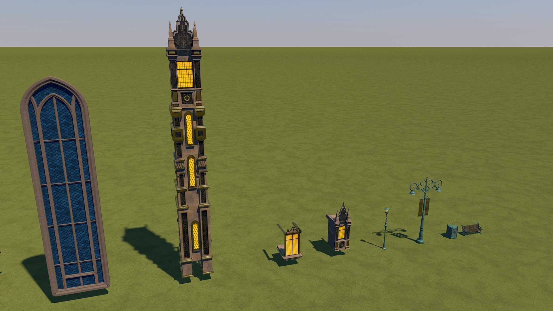 3D Disney Castle Only Objects Pack - TurboSquid 2187476