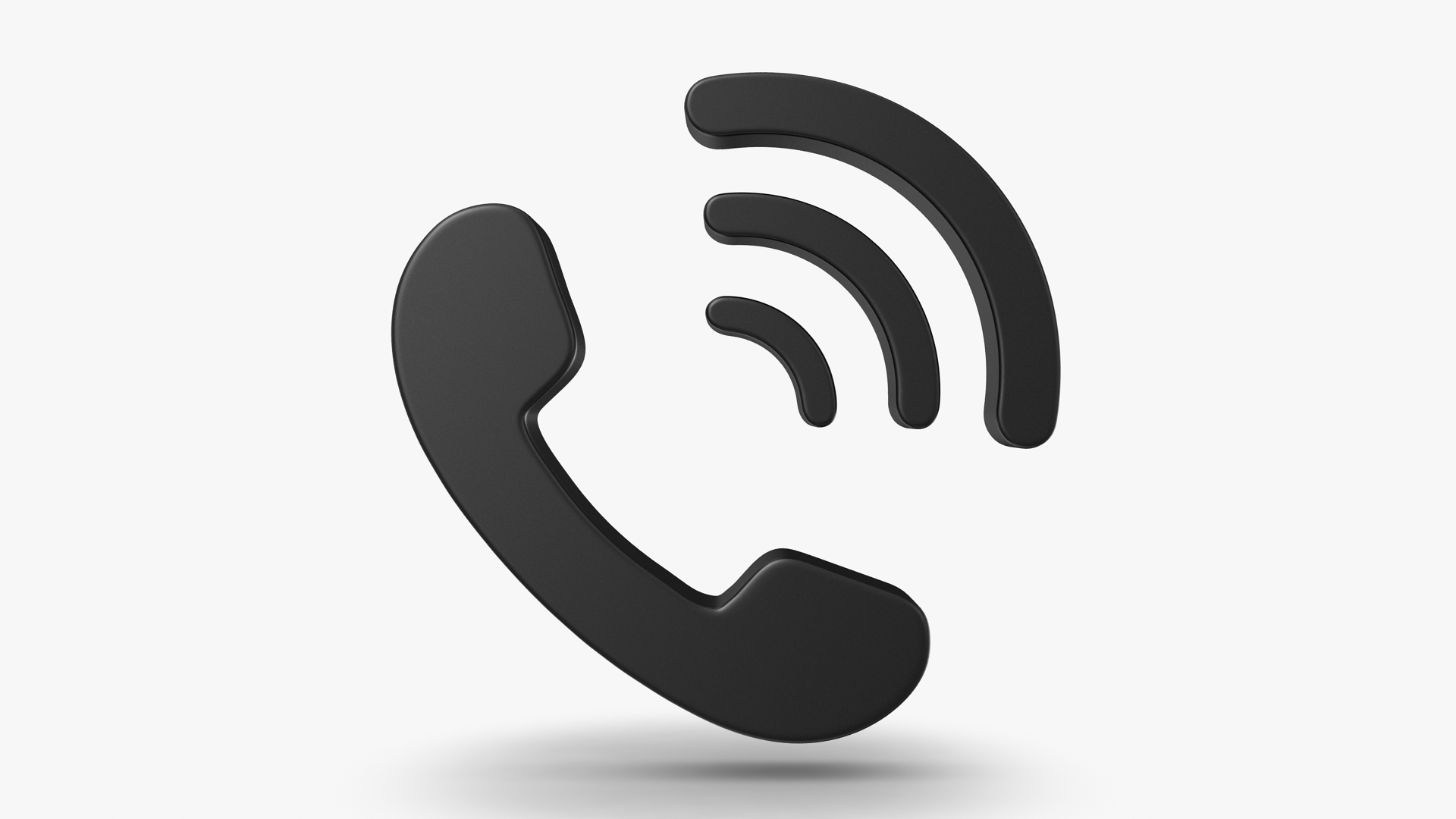 Phone Symbol 3 3D model - TurboSquid 2092656