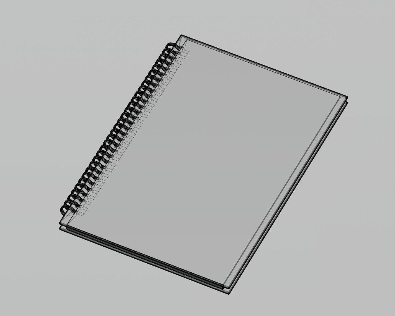 Notebook 3D - TurboSquid 2167064