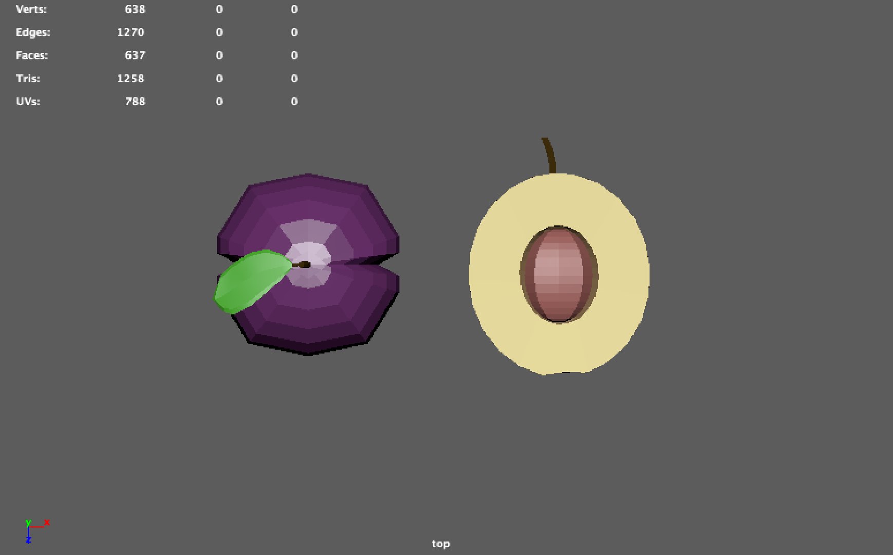 Obj Plum Assets