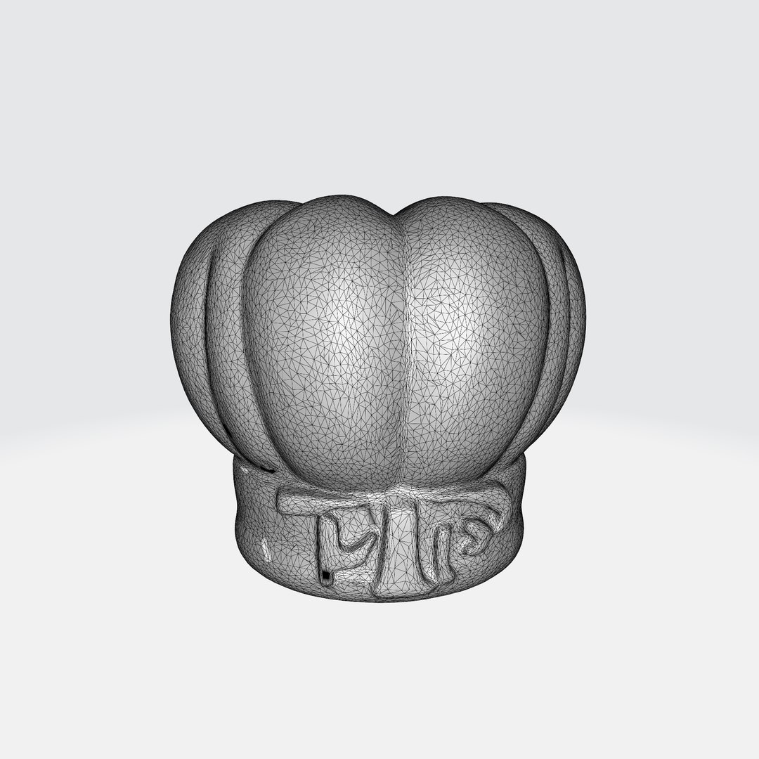 Stylish Chef Hat 3D Model - TurboSquid 2268069