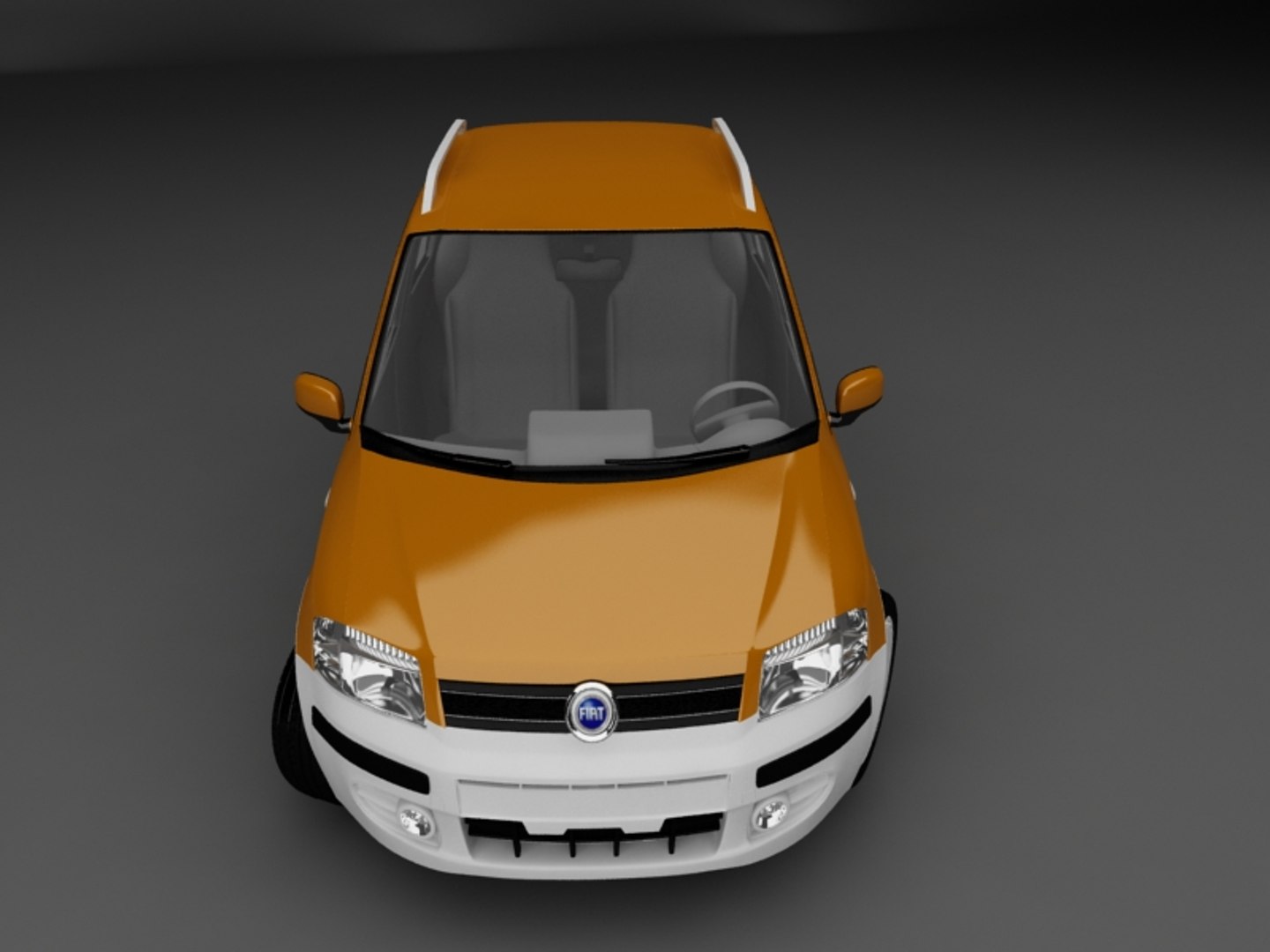 Fiat Panda Alessi 3d Max