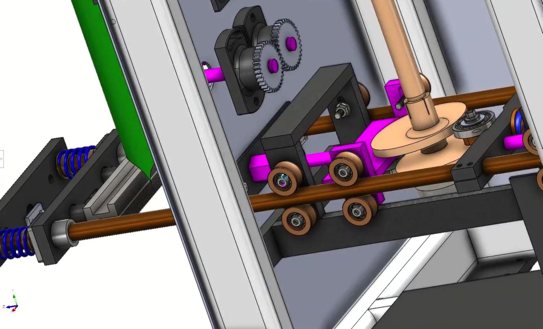 3D Volumetric Cup Filler Machine - Accurate Dry Product Filling 3D CAD ...