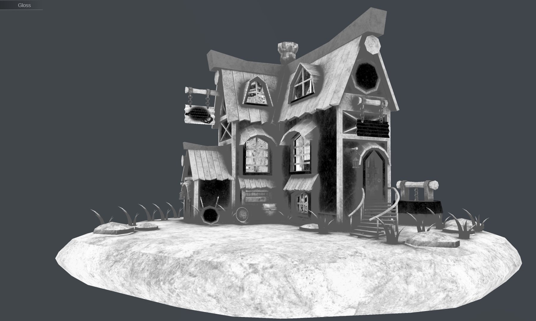 3D Tavern Model - TurboSquid 1588079