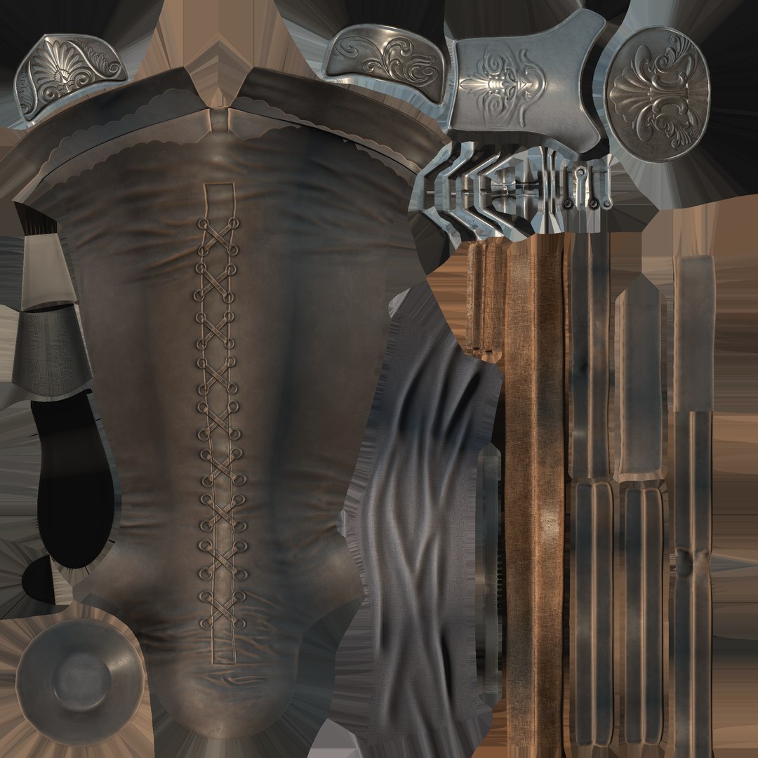 Warrior High Heel Thigh Boots With Guards 3D Model - TurboSquid 1996413