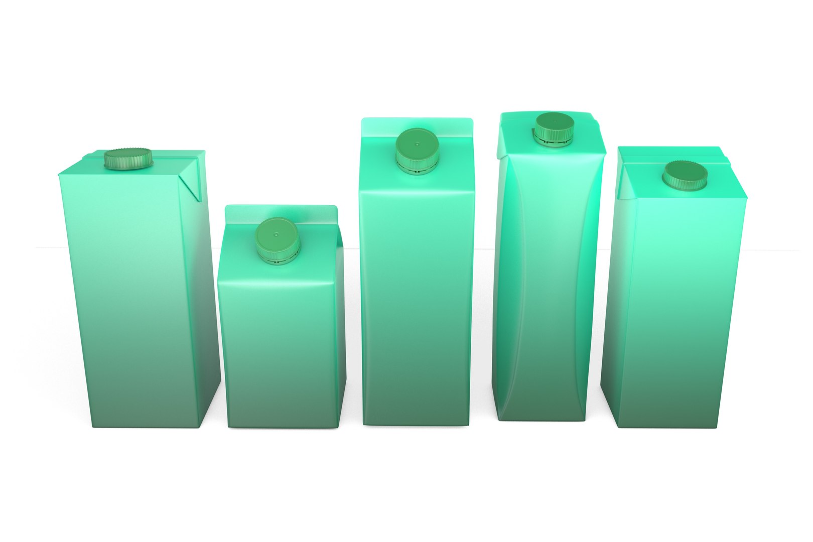 3D Tetra Pak Set - TurboSquid 2163902