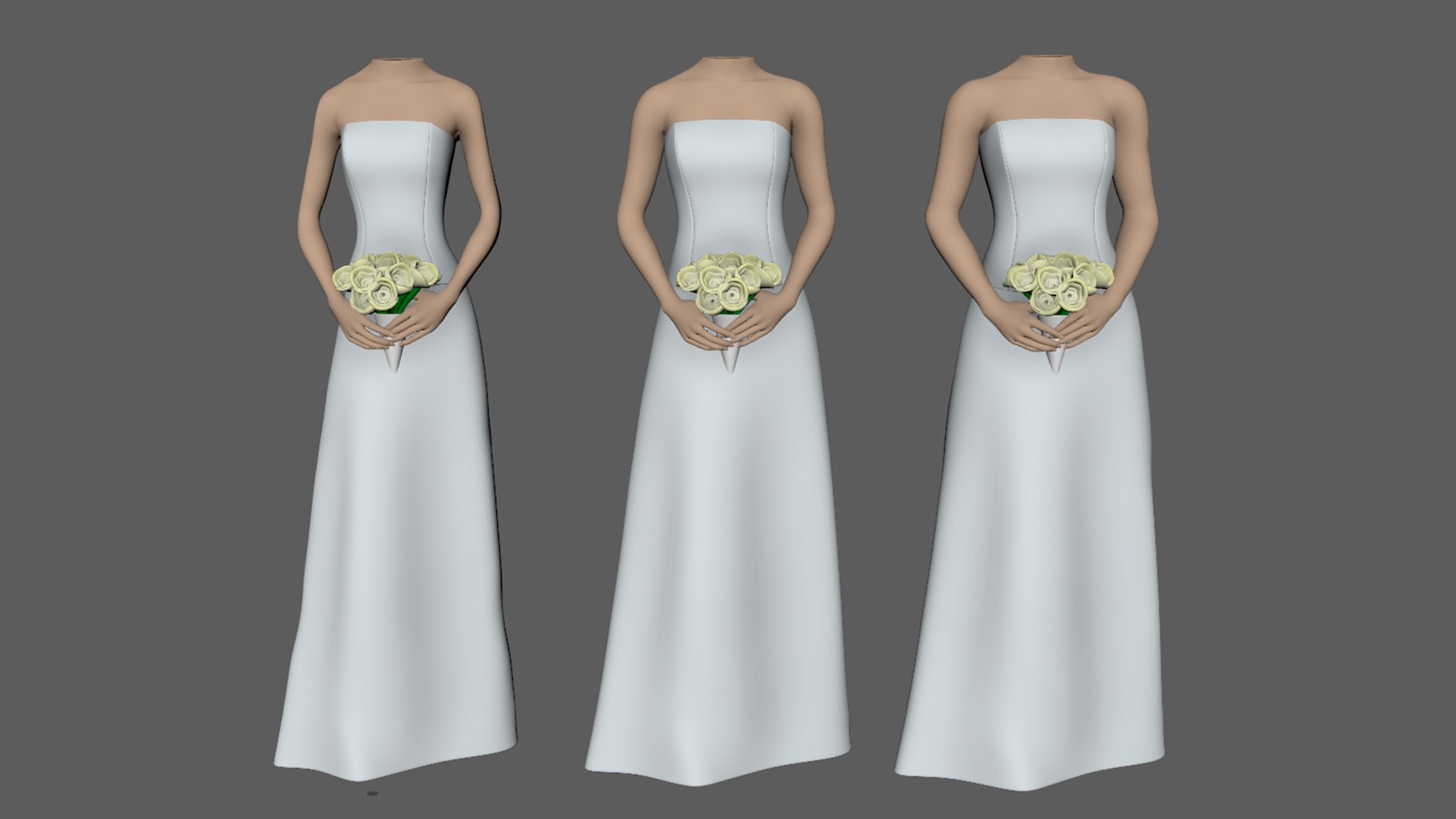 Bride Ready Print 3 3D Model - TurboSquid 1702374