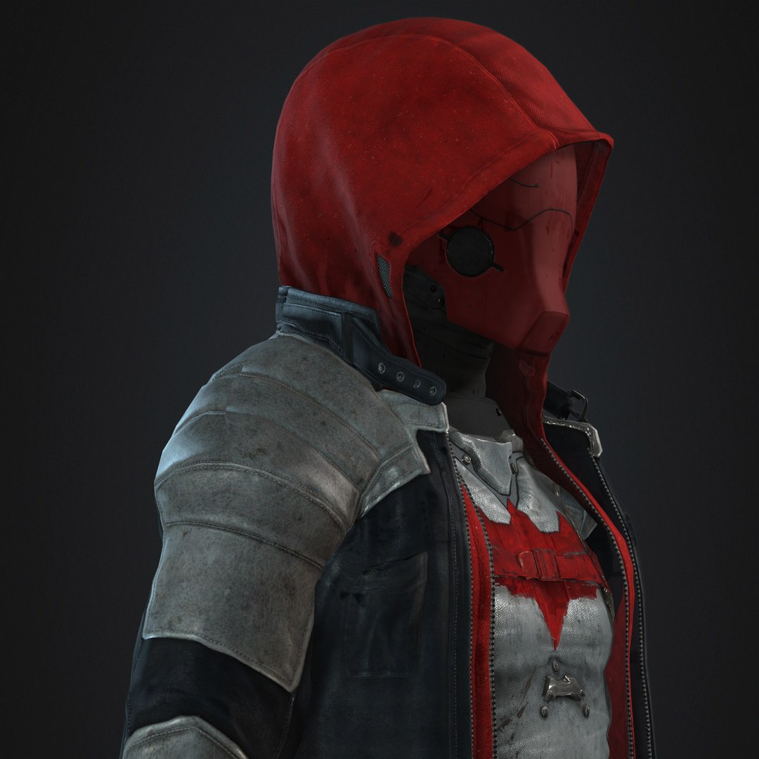 3D Model Red Hood Character - TurboSquid 2418095