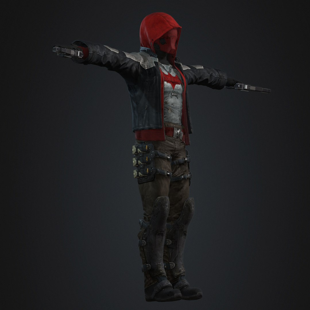3D Model Red Hood Character - TurboSquid 2418095