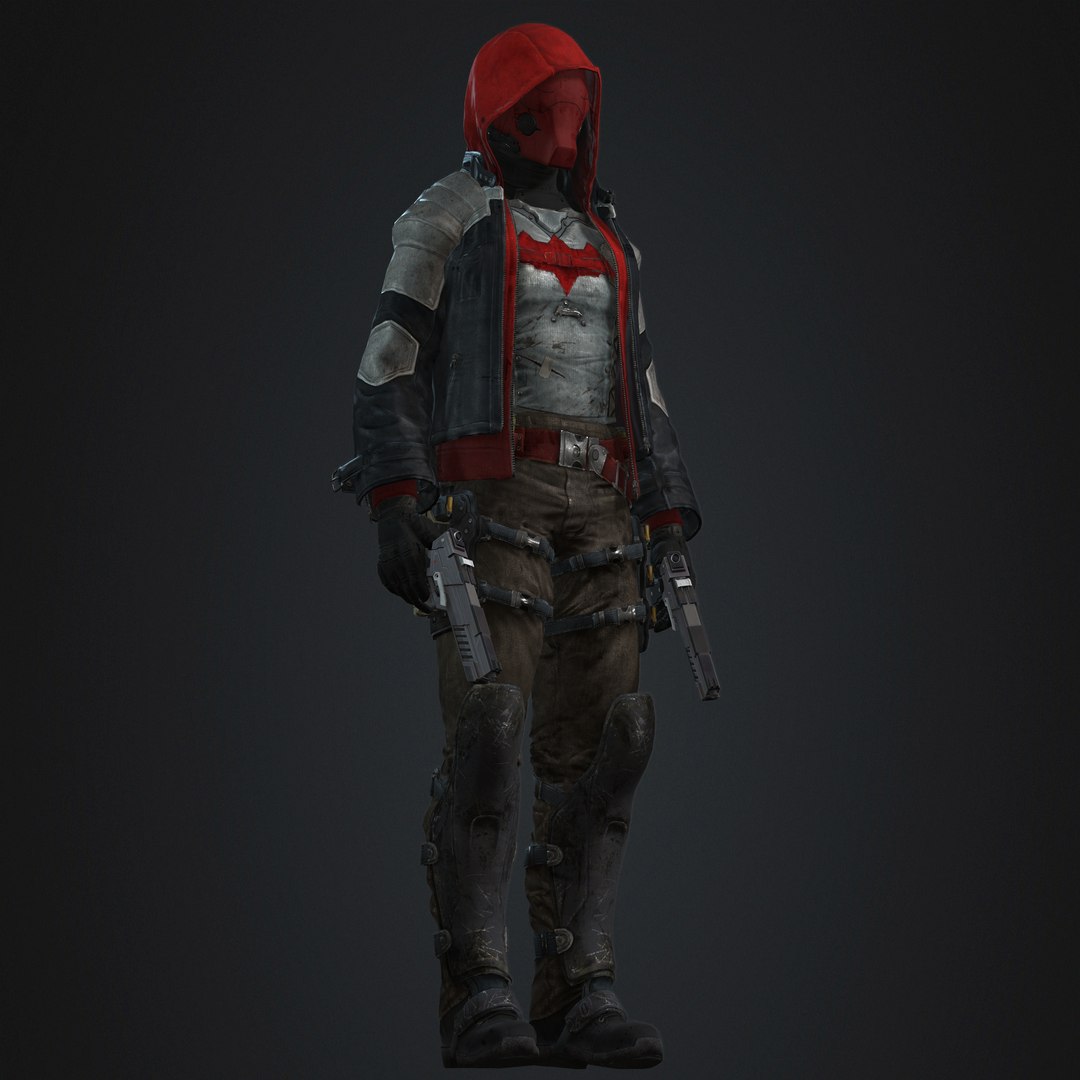 3D Model Red Hood Character - TurboSquid 2418095