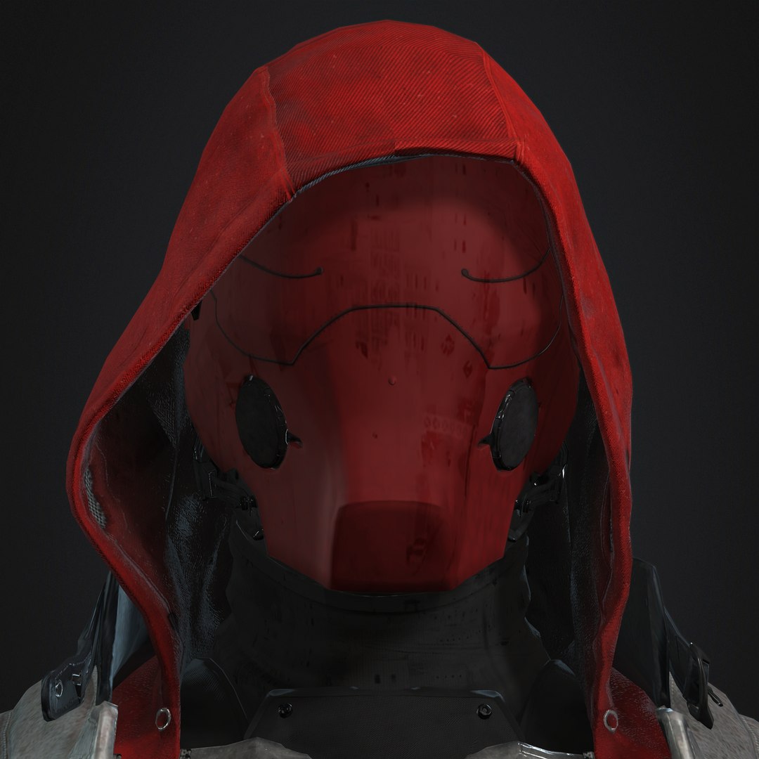 3D Model Red Hood Character - TurboSquid 2418095