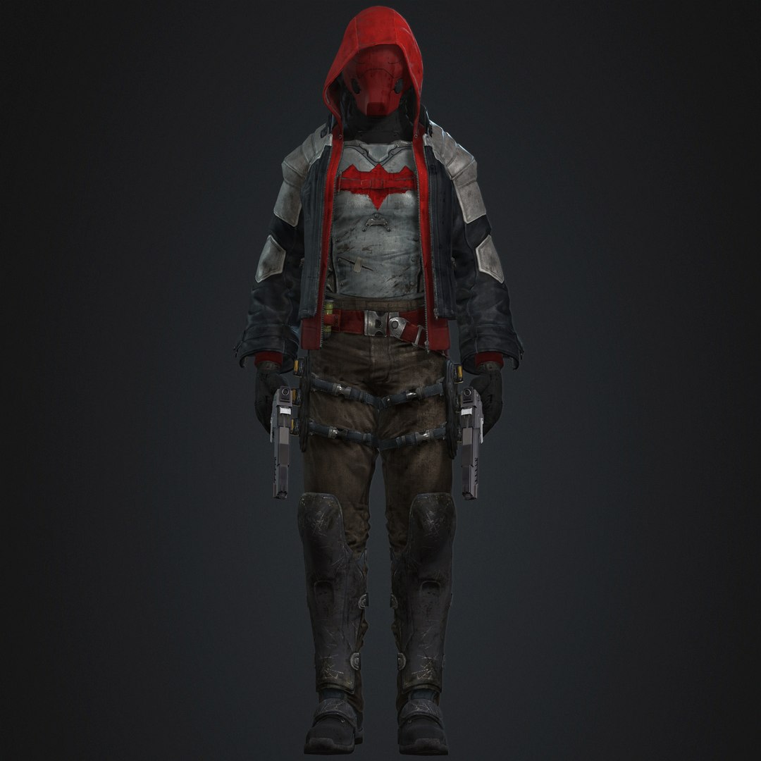 3D Model Red Hood Character - TurboSquid 2418095