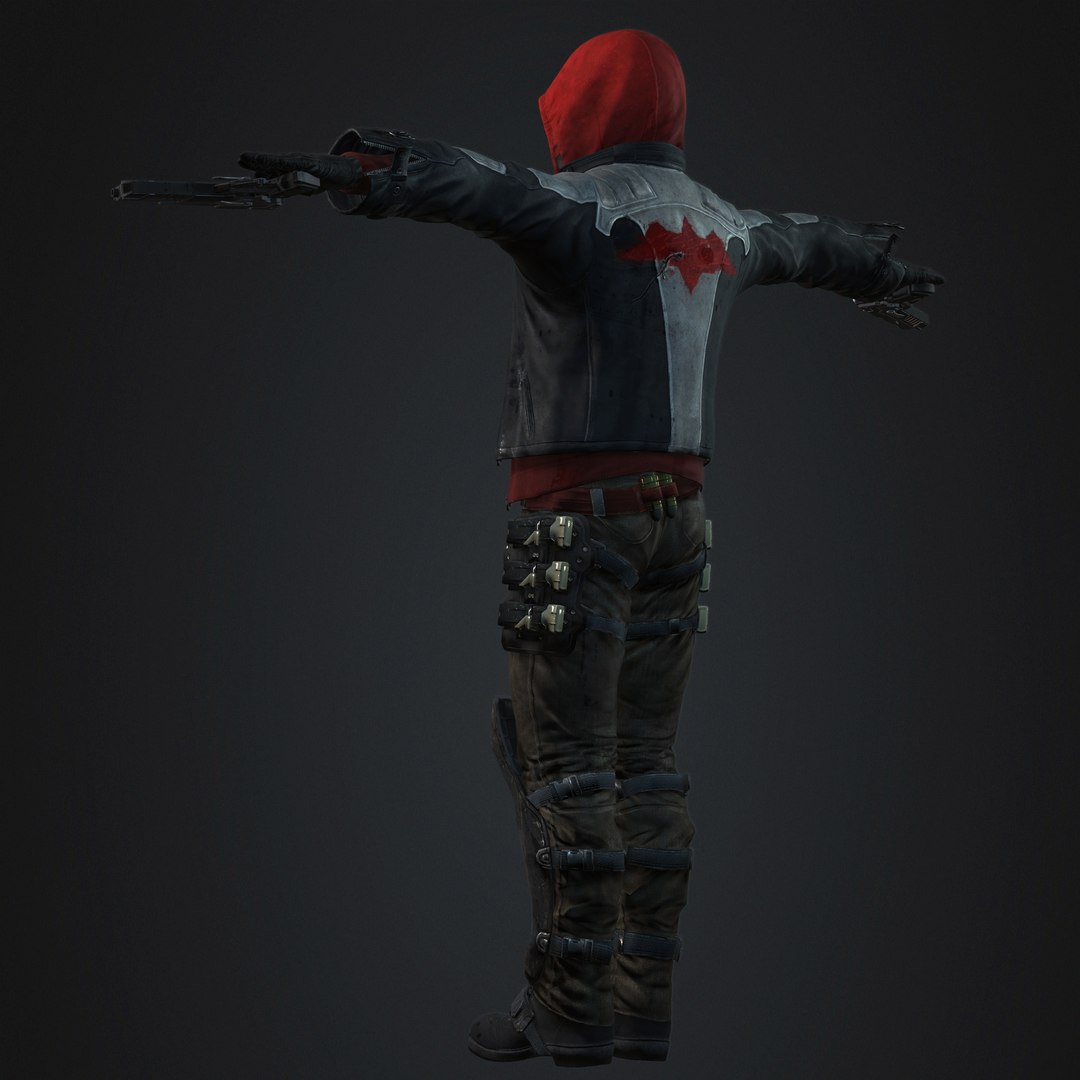 3D Model Red Hood Character - TurboSquid 2418095