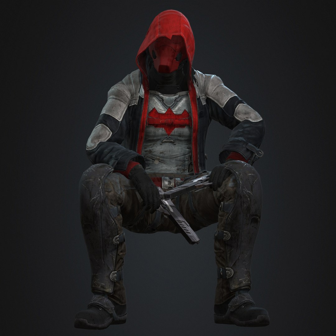 3D Model Red Hood Character - TurboSquid 2418095