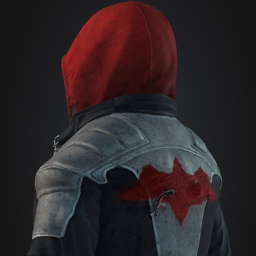 3D Model Red Hood Character - TurboSquid 2418095