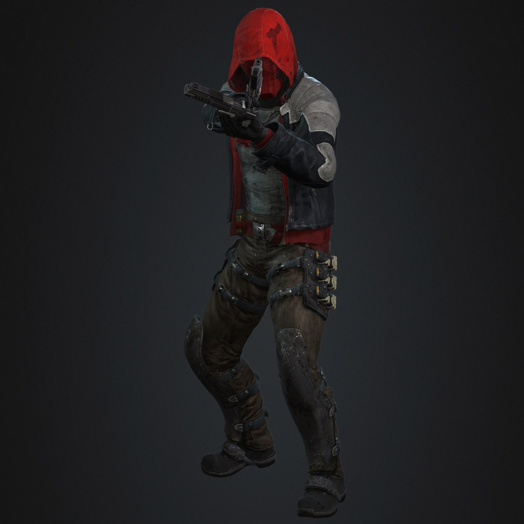 3D Model Red Hood Character - TurboSquid 2418095