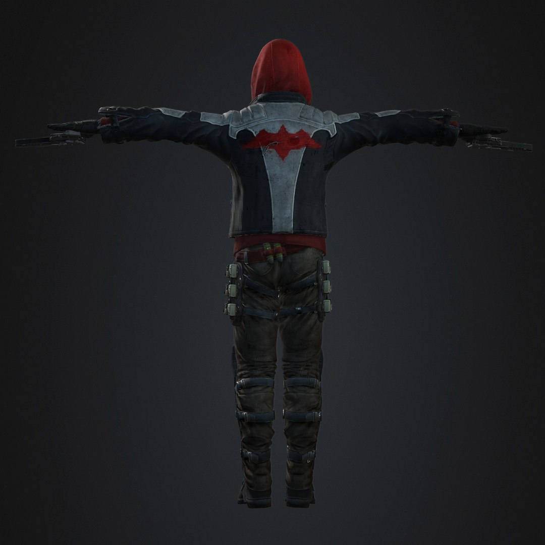 3D Model Red Hood Character - TurboSquid 2418095