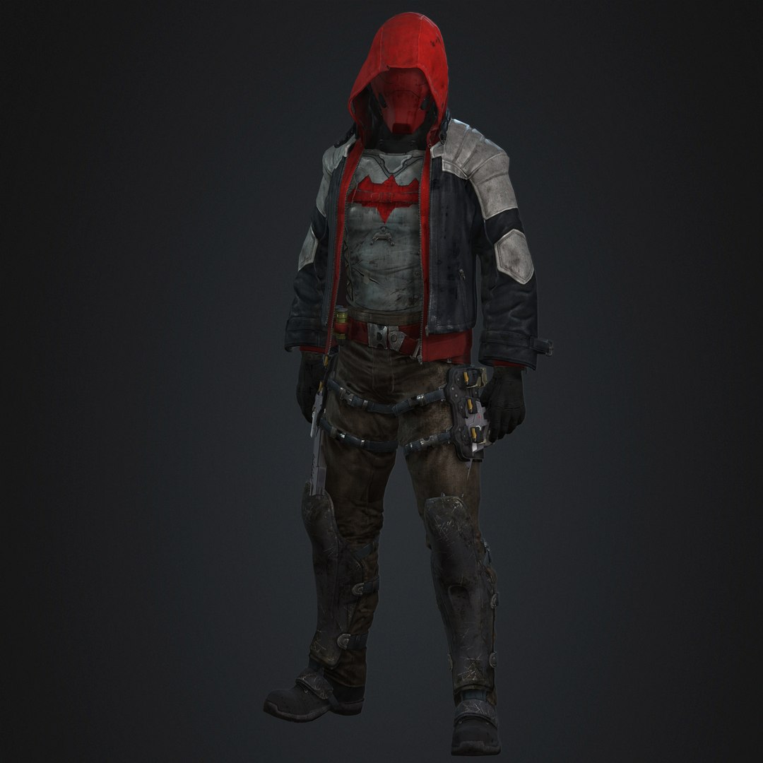 3D Model Red Hood Character - TurboSquid 2418095