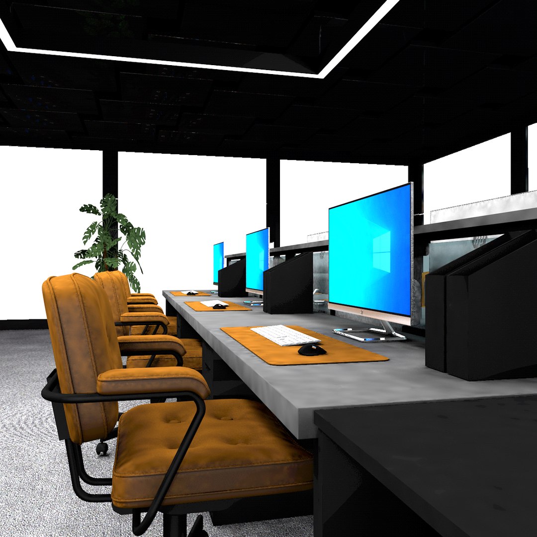 3D Office - TurboSquid 1492627