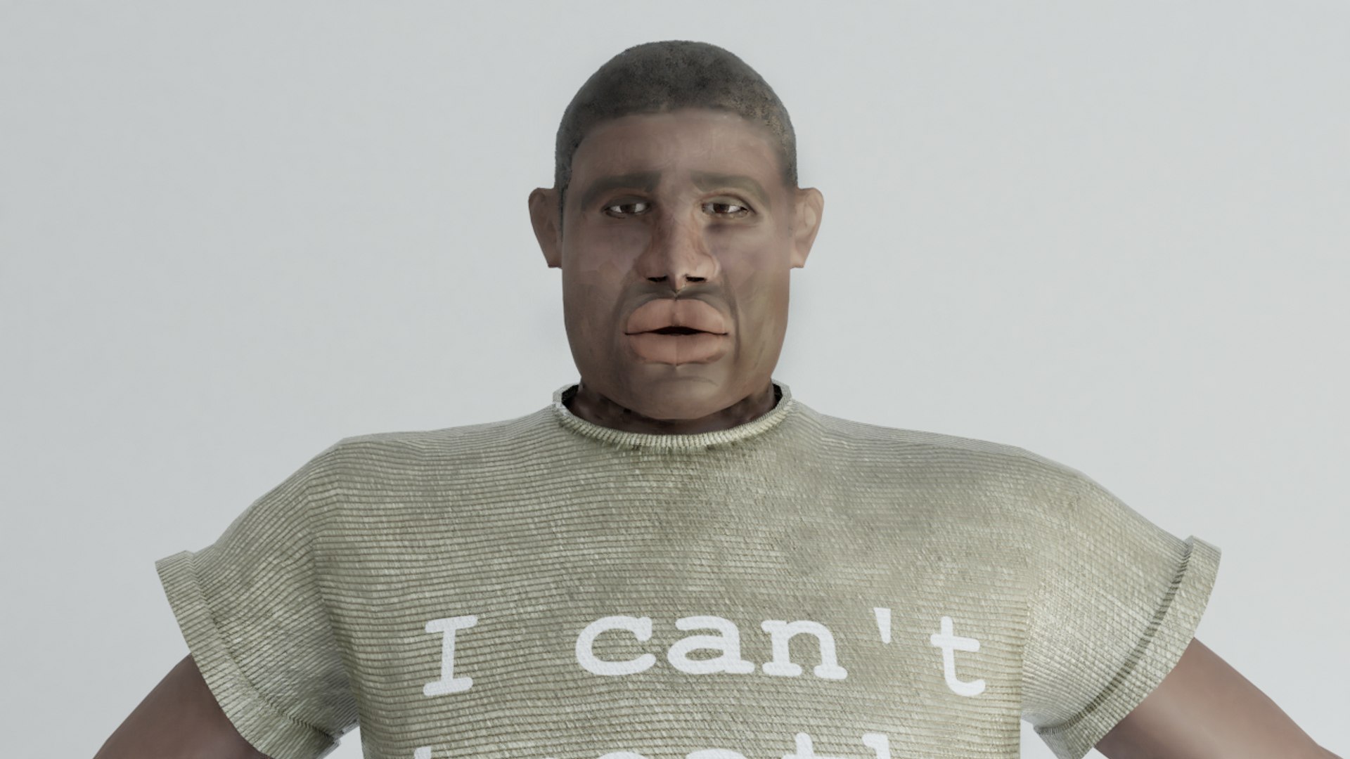 3D George Floyd Rigged - TurboSquid 1574767