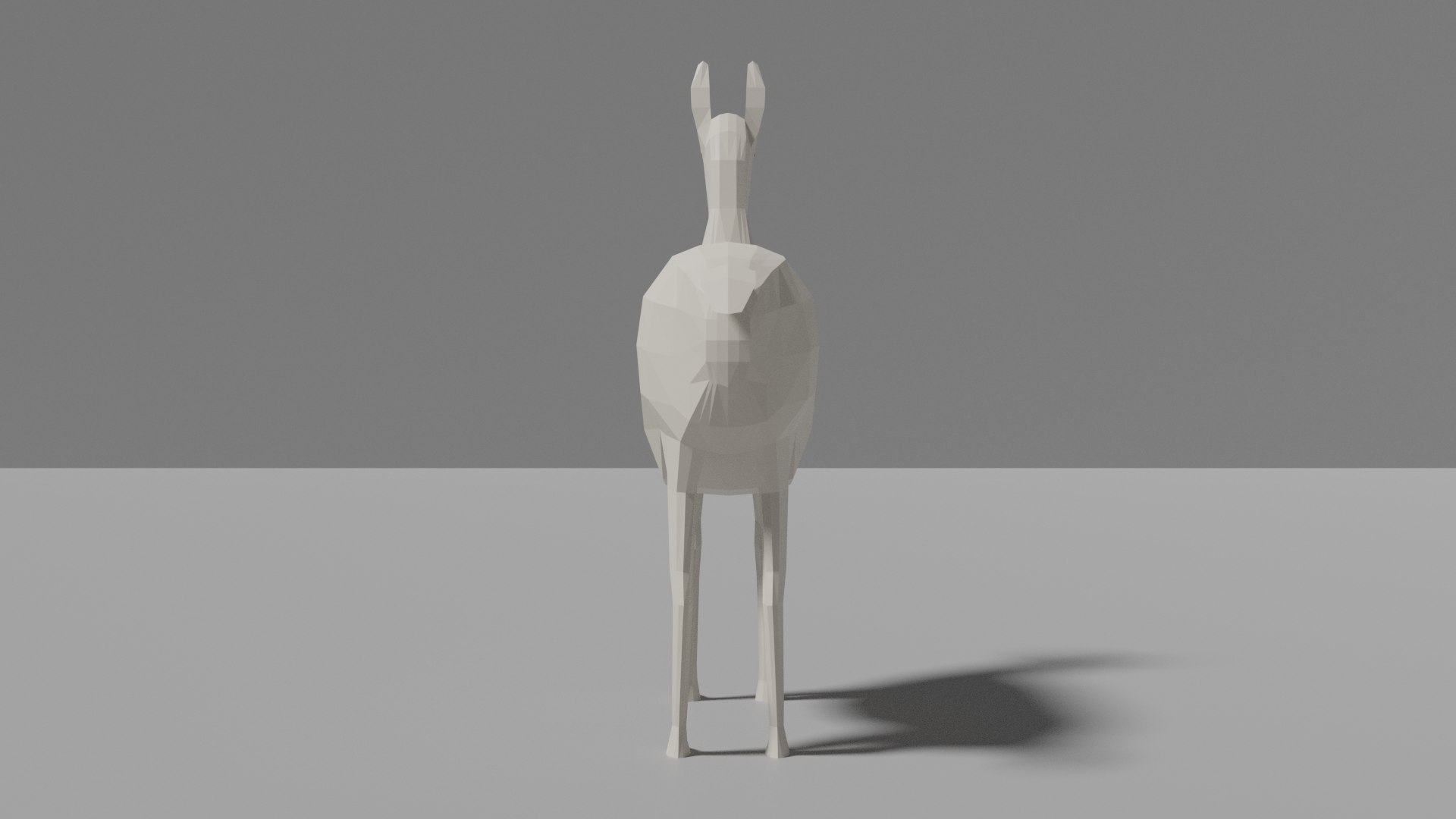 3D Low-poly Lama Model - TurboSquid 1807351