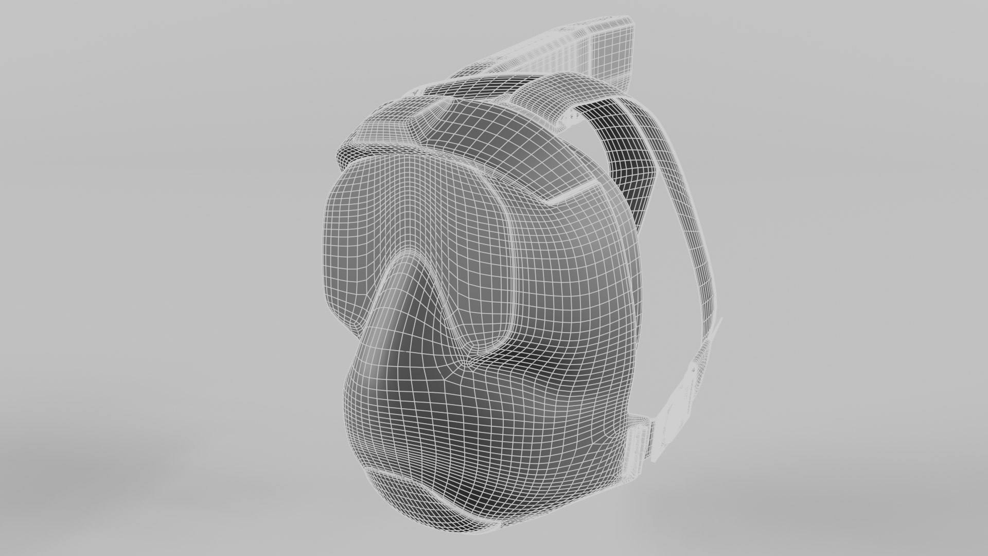 3D Model V3 Face Snorkel Mask Citrus - TurboSquid 2245473