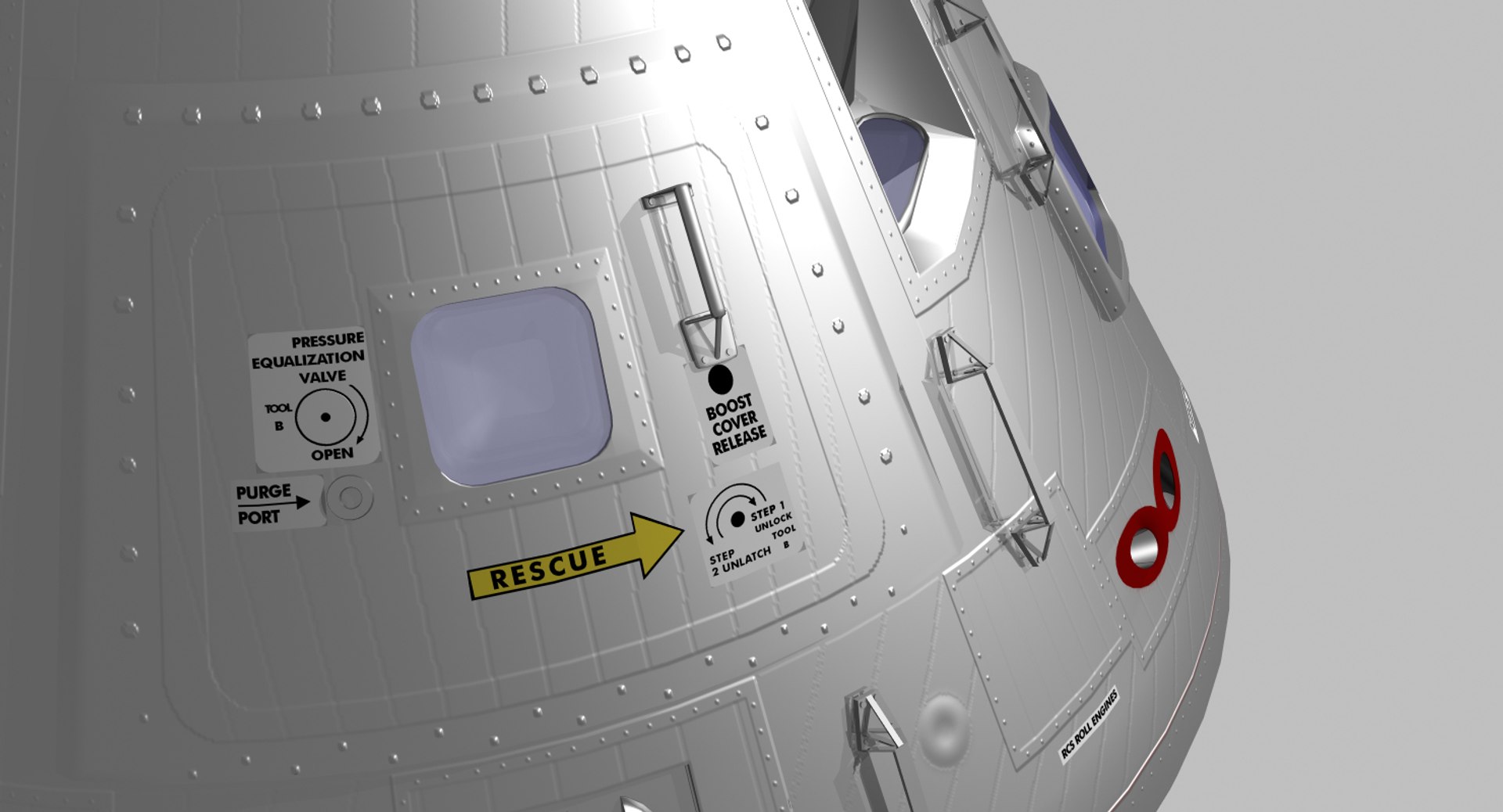 Apollo command module 3D model - TurboSquid 1379101