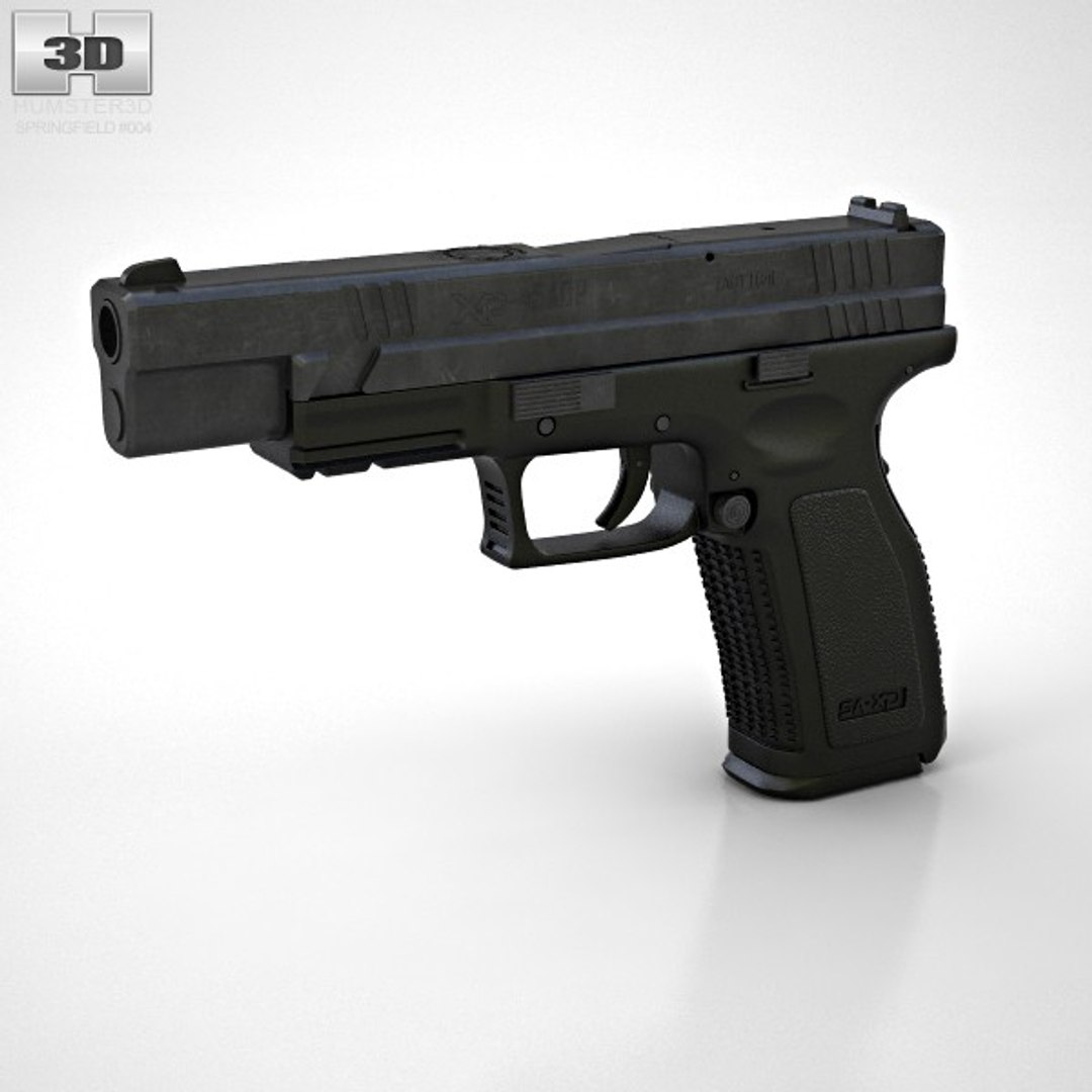 hs2000 springfield armory 3d 3ds