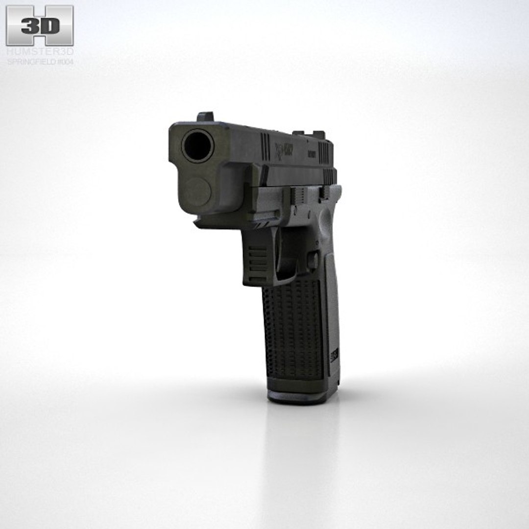 hs2000 springfield armory 3d 3ds