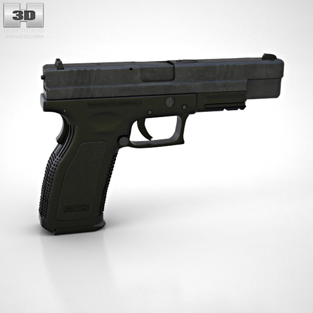 hs2000 springfield armory 3d 3ds