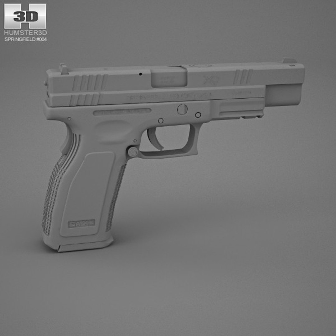 hs2000 springfield armory 3d 3ds