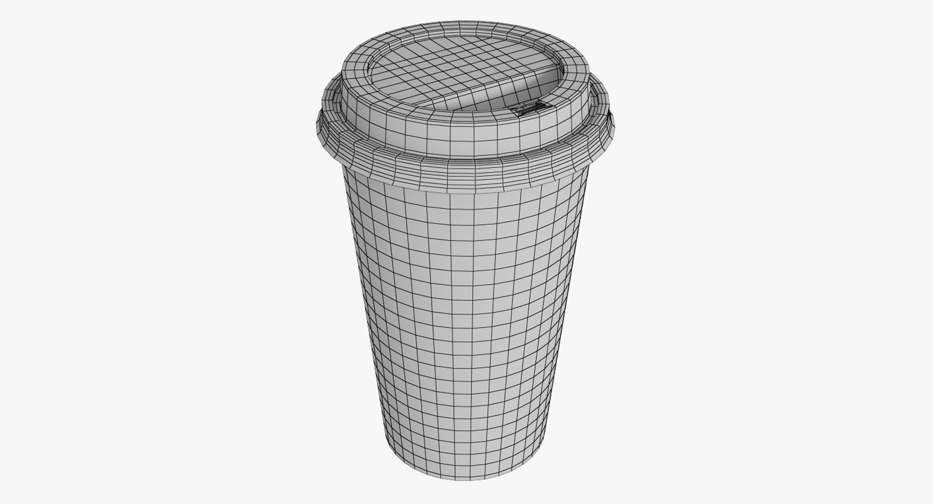 Coffee Cup 16oz 3D Model - TurboSquid 1449776