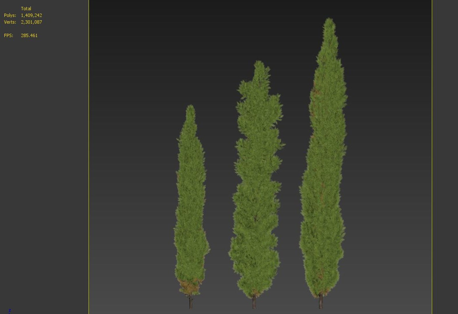 3D Model Italian Cypress - TurboSquid 1948483