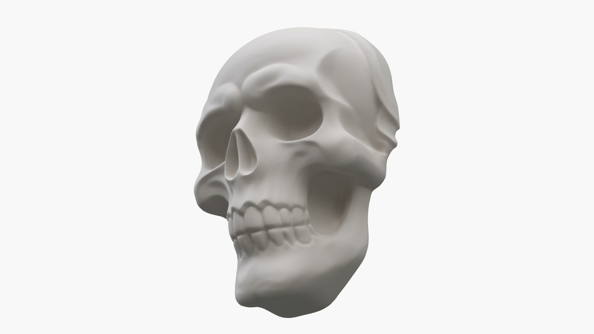 Skull Relief 25 3D Model - TurboSquid 2283952