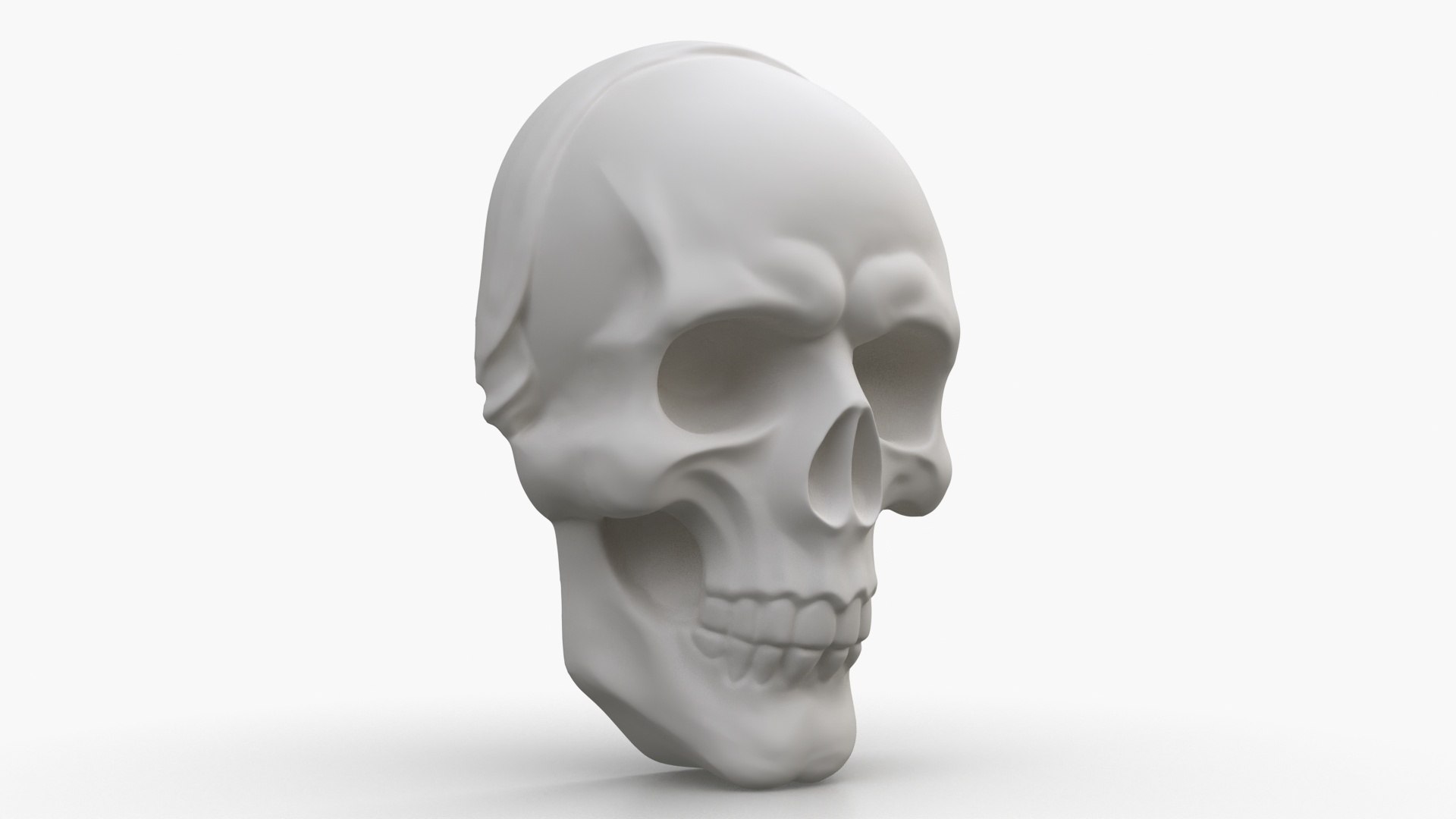 Skull Relief 25 3D Model - TurboSquid 2283952