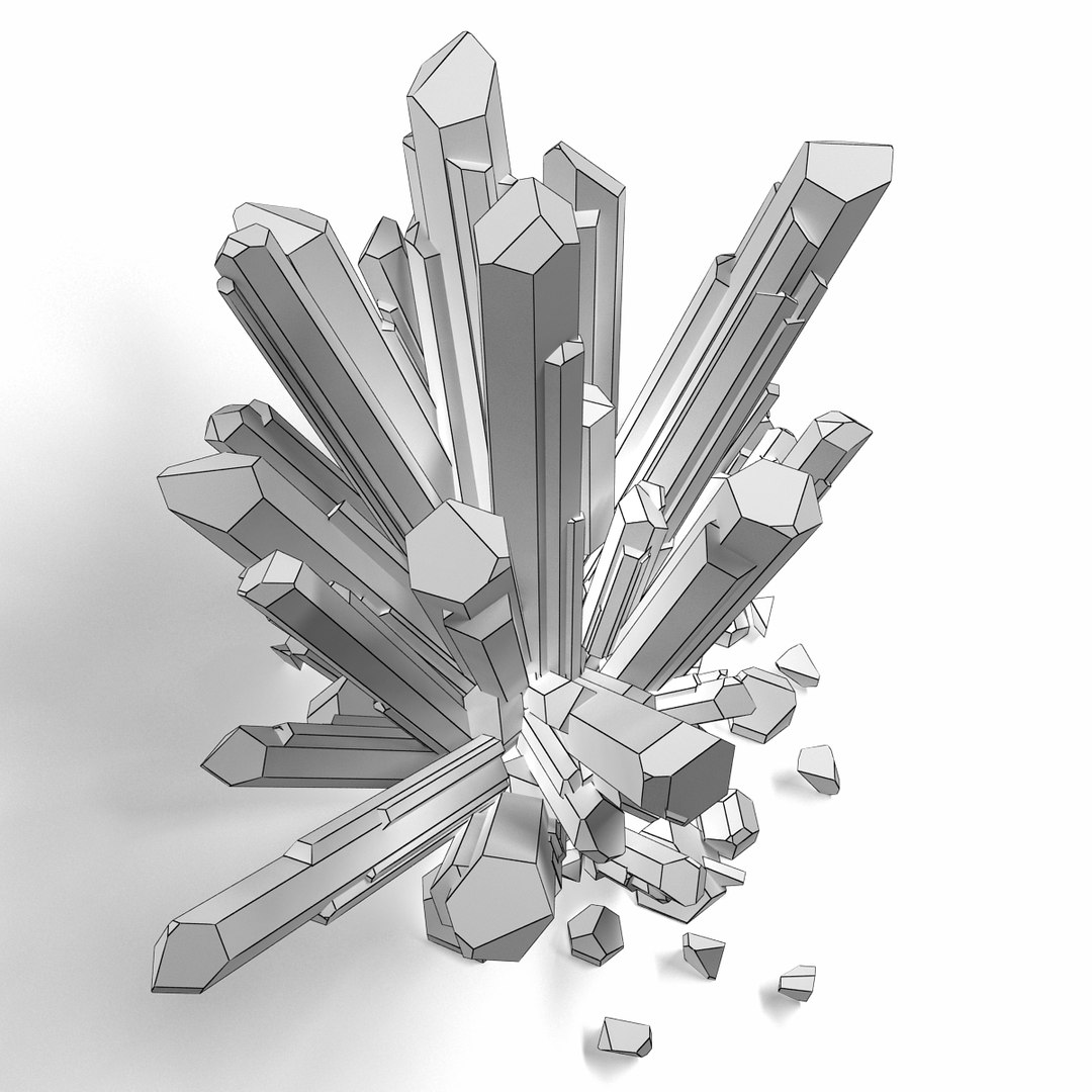 Crystals Minerals 3d 3ds