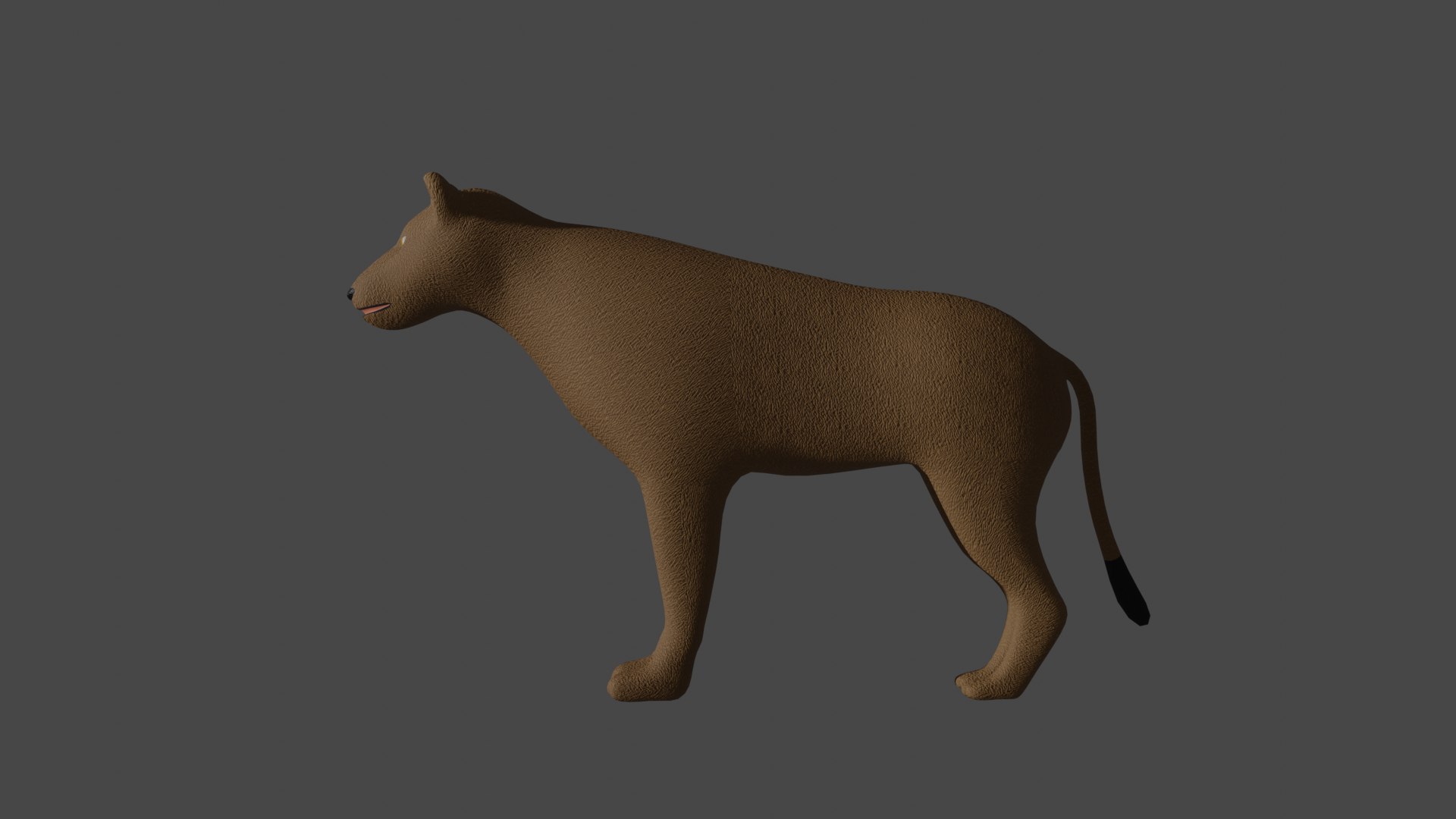 LowPoly Lioness 3D model - TurboSquid 2036419