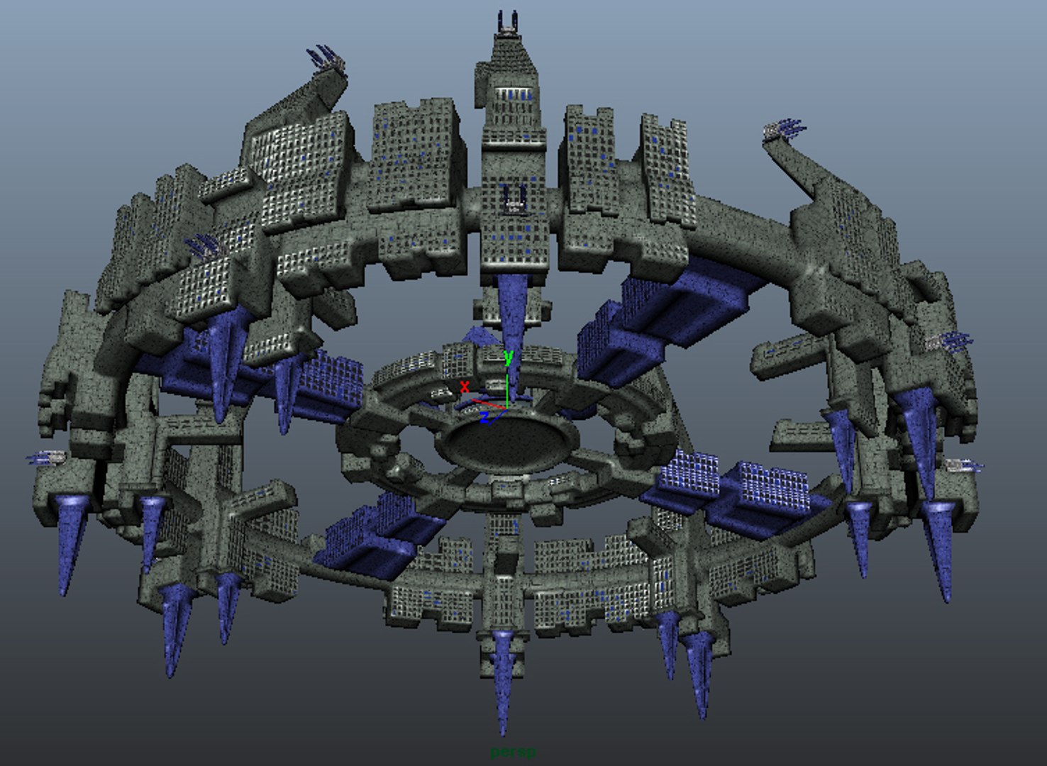 Space Station 3d Model
