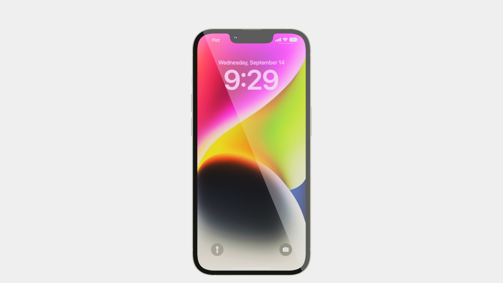IPhone 14 Starlight 3D model - TurboSquid 1990375