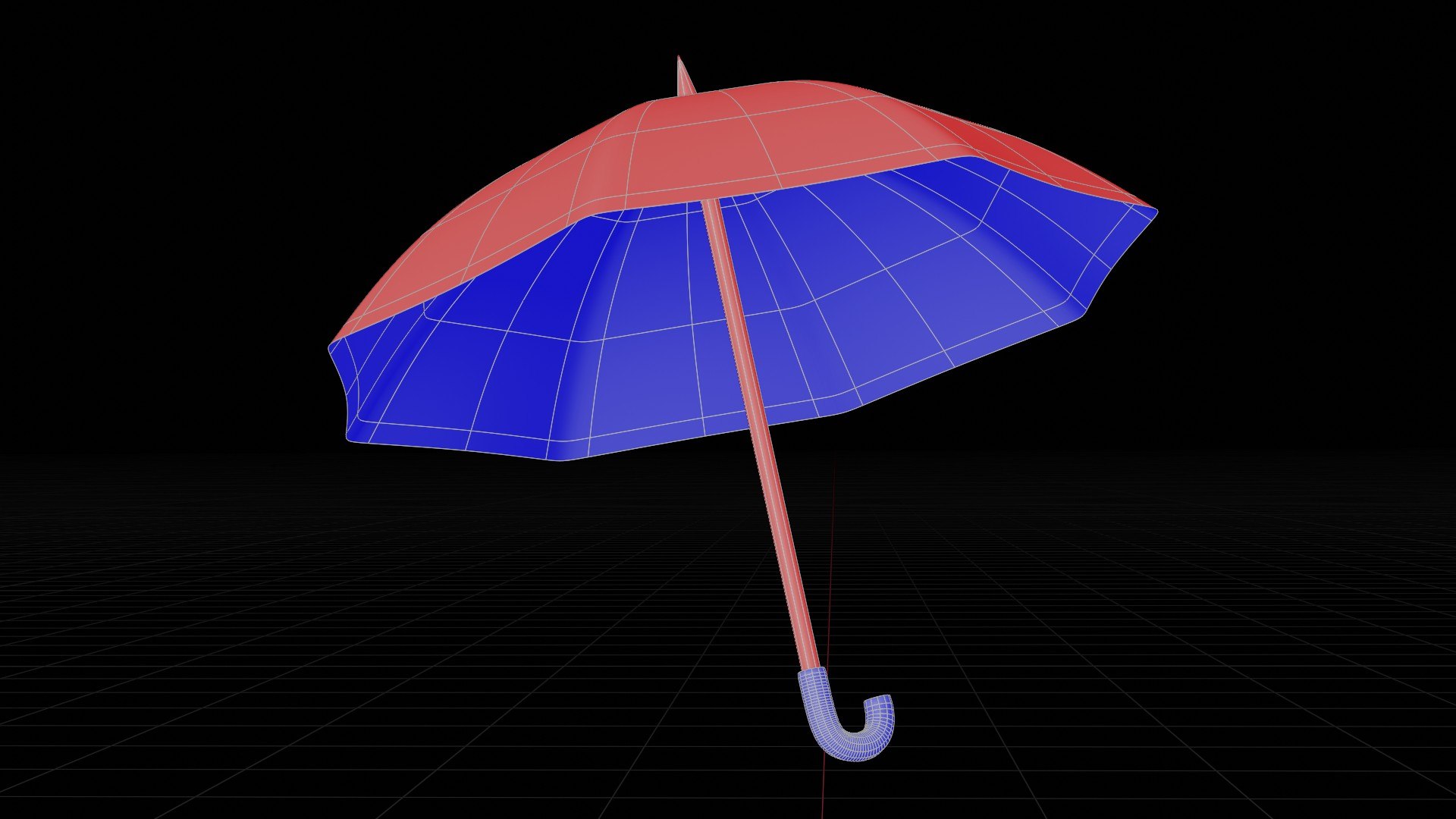 3D Umbrella 3D Model - TurboSquid 2400259