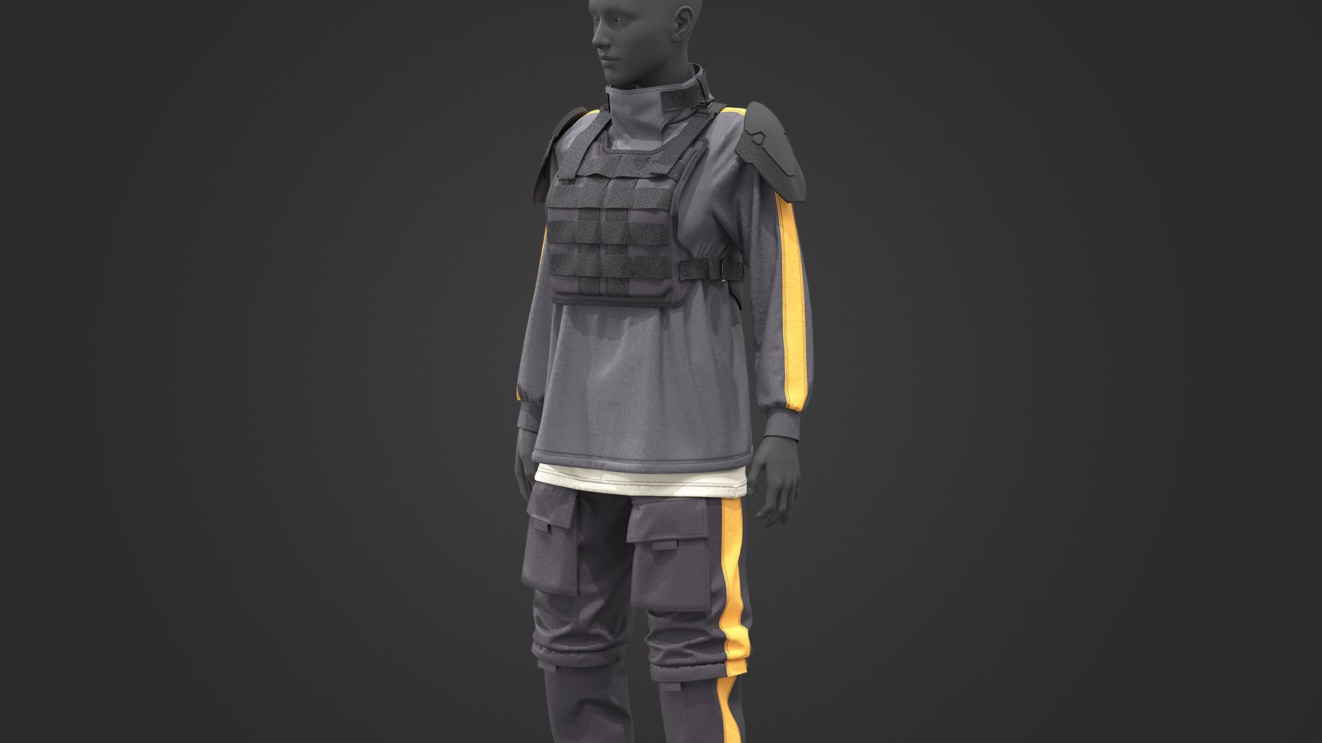 Tactical Set 1 3D Model - TurboSquid 2186558