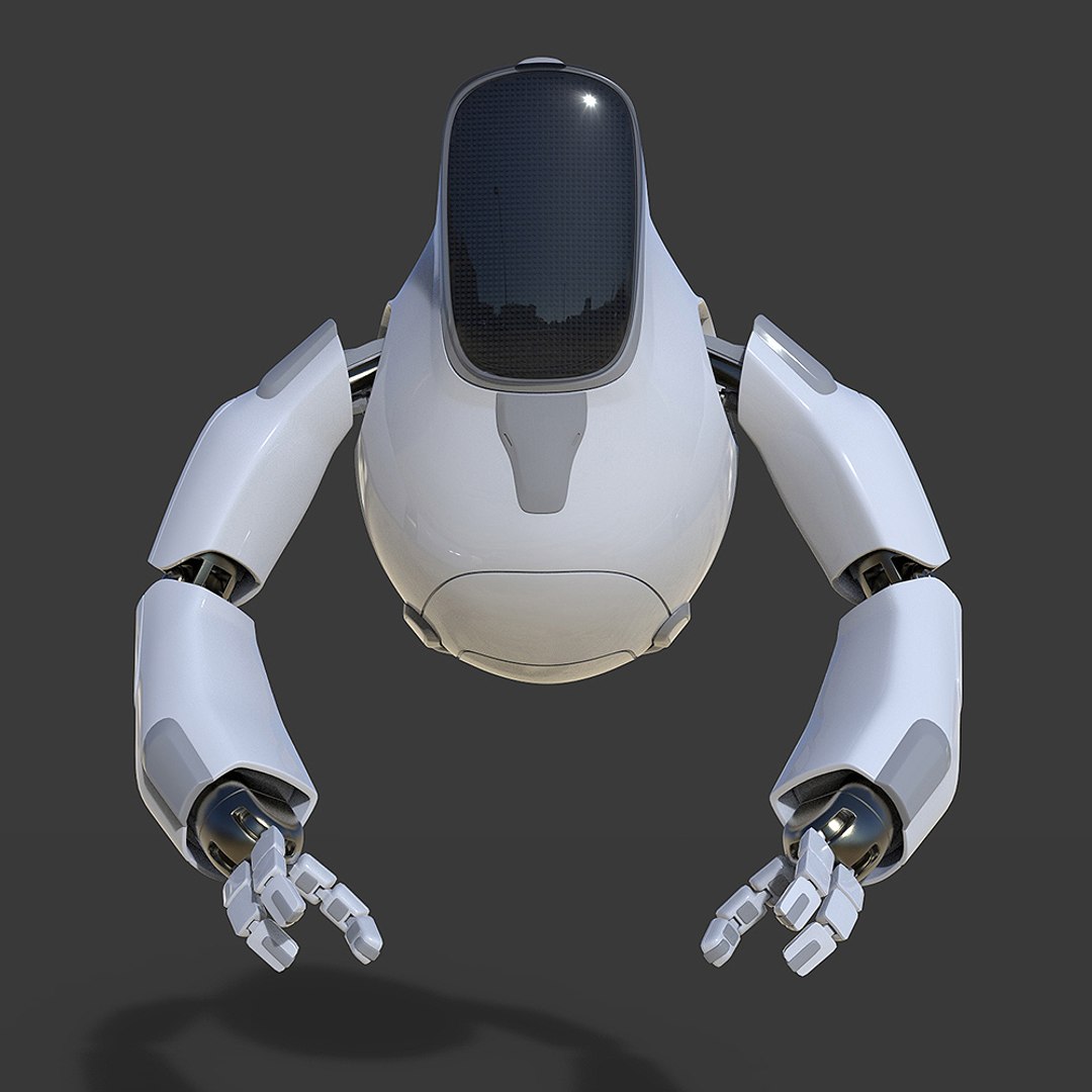 3D Droid Bot Model - TurboSquid 1367725