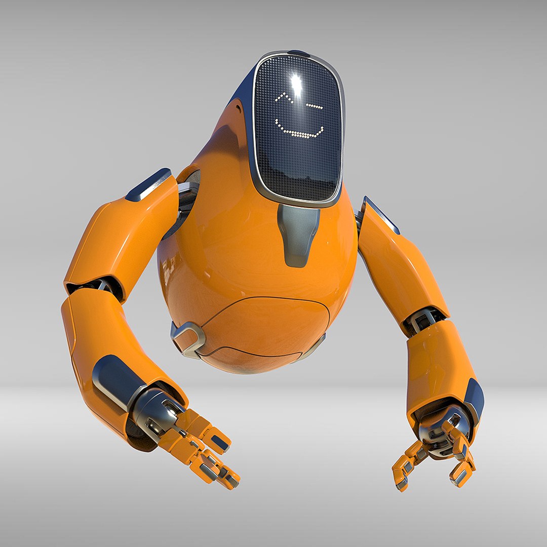 3D Droid Bot Model - TurboSquid 1367725