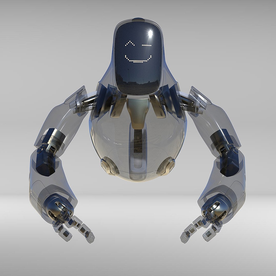 3D Droid Bot Model - TurboSquid 1367725