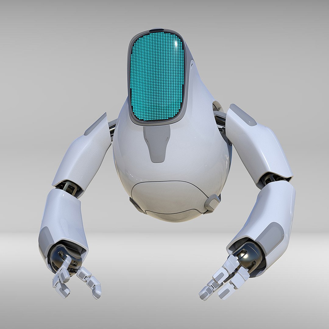 3D Droid Bot Model - TurboSquid 1367725