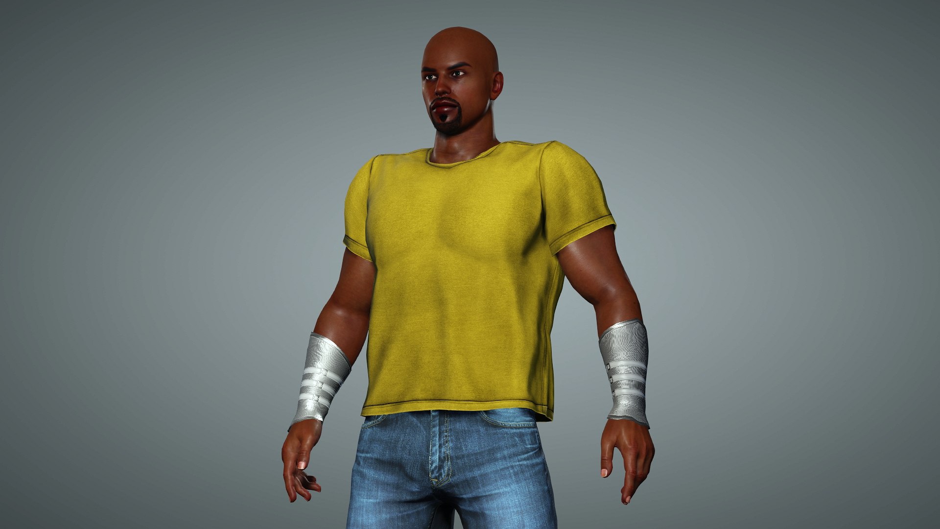 3D Luke Cage Model - TurboSquid 2335300