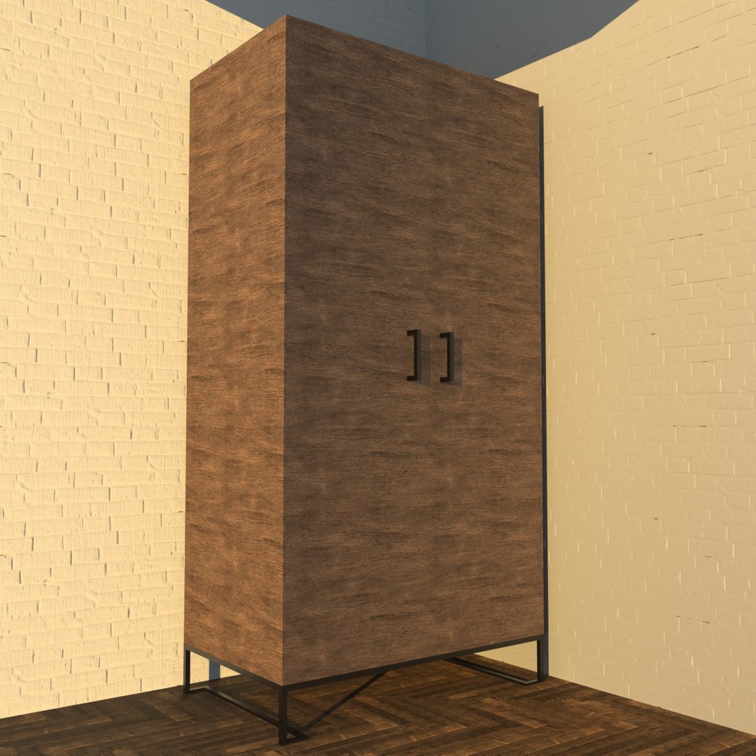 3D Cupboard Loft model - TurboSquid 1750895