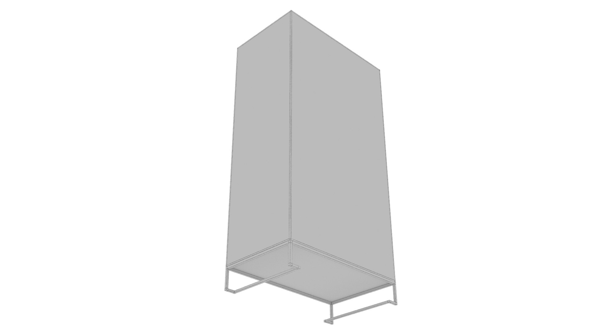 3D Cupboard Loft model - TurboSquid 1750895