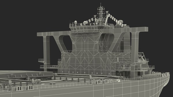 3D Ore Carrier Ship Loaded model - TurboSquid 1900306