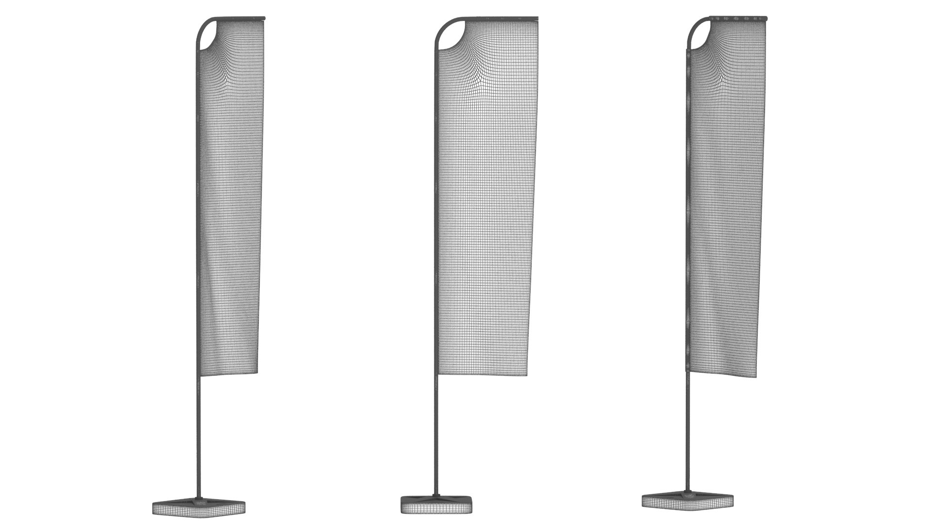 Flag Banner Model - TurboSquid 2257448